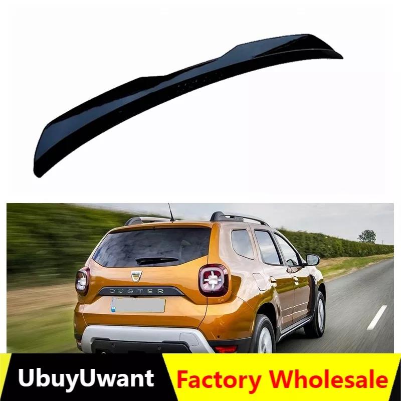 Rear Roof Lip Spoiler For Dacia Duster 2019- Up Roof Spoiler Gloss ...