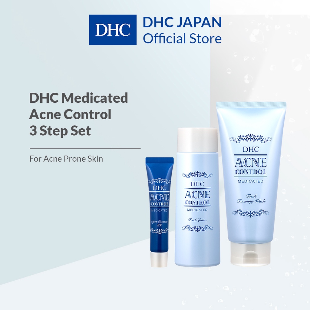 DHC Medicated Acne Control 3 Step Set | Shopee Malaysia