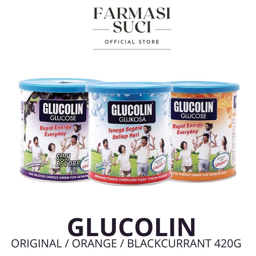 Glucolin Glucose 420g - Original / Blackcurrant / Orange | Shopee Malaysia