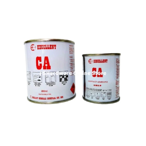 (80ML / 280ML / 1L) EXCELLENT CA CONTACT ADHESIVE GLUE | Shopee Malaysia