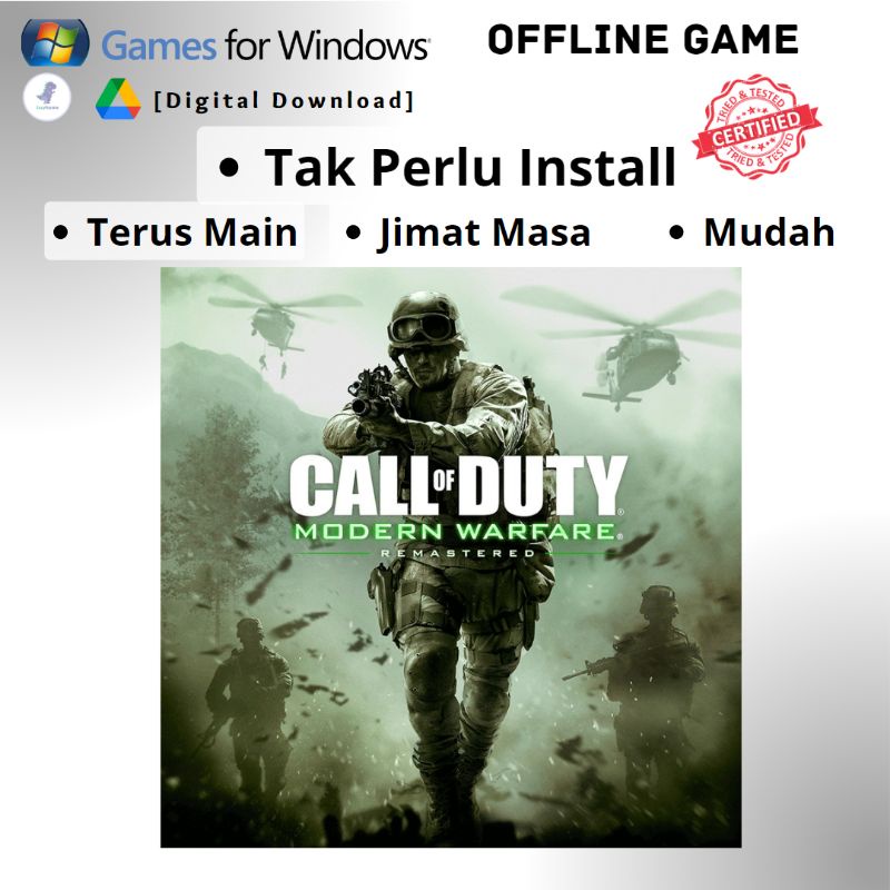 [PC Offline Game Portable]Call Of Duty Remasterd[Digital Download ...