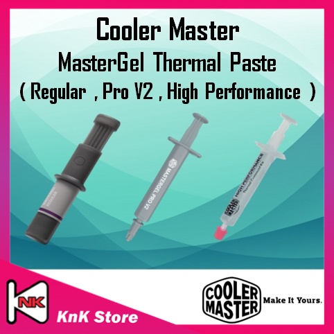 Cooler Master MasterGel ( Regular ,Pro V2 ,High Performance HTK-002-U1 ...