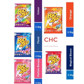 2.3KG Bio Zip Powder Laundry Detergent (FLORAL /COLOR /MAGICAL BLOOM ...