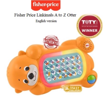 Fisher Price Linkimals A to Z Otter | Shopee Malaysia
