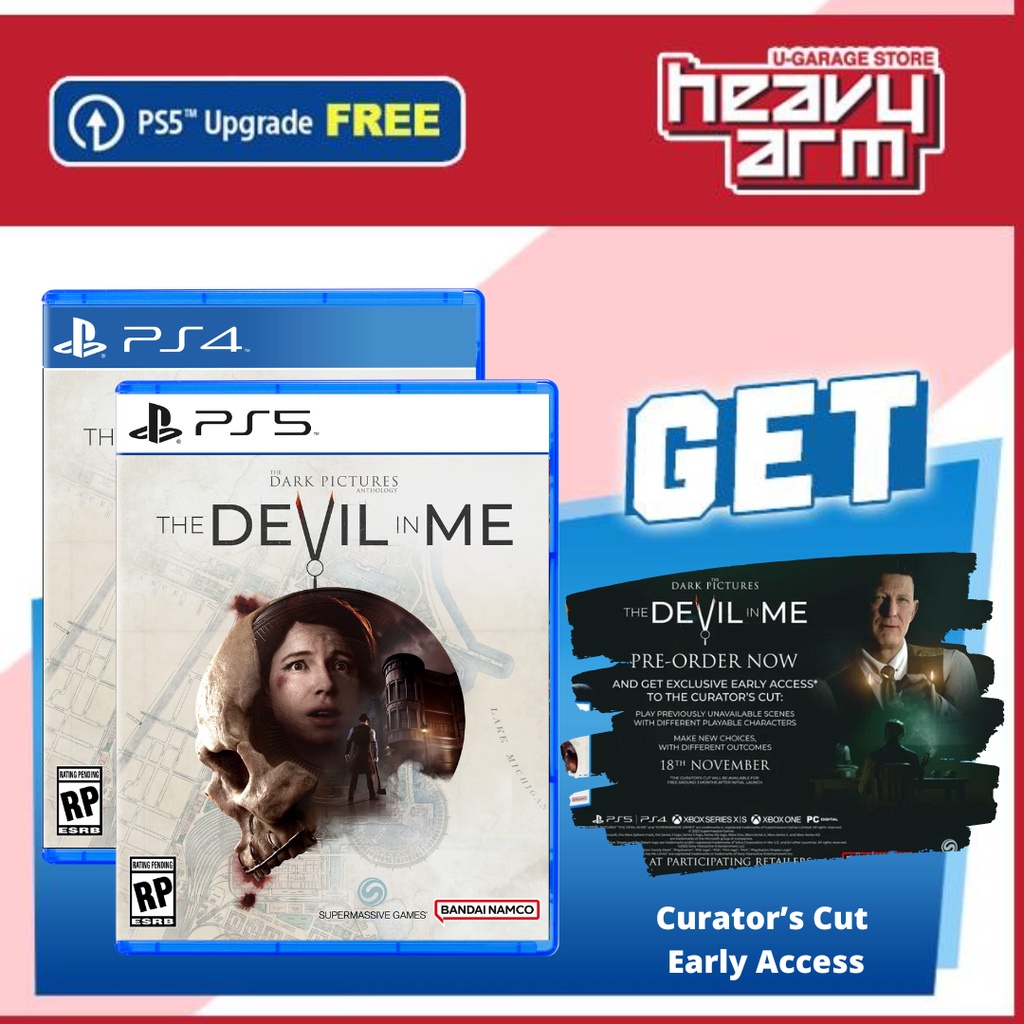 PS4 The Dark Pictures Anthology The Devil In Me | PS5 The Dark Pictures ...