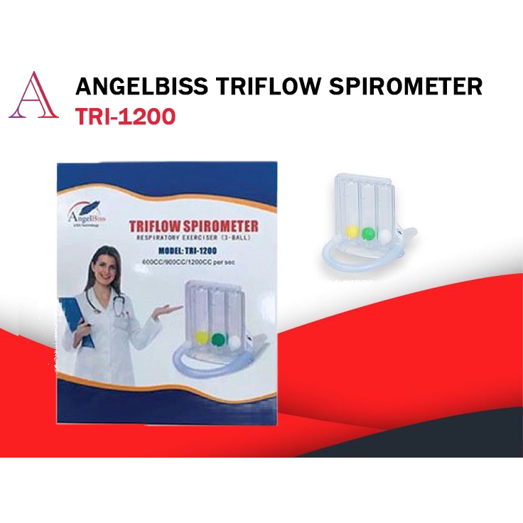 AngelBiss TriFlow Spirometer Tri-1200 | Shopee Malaysia