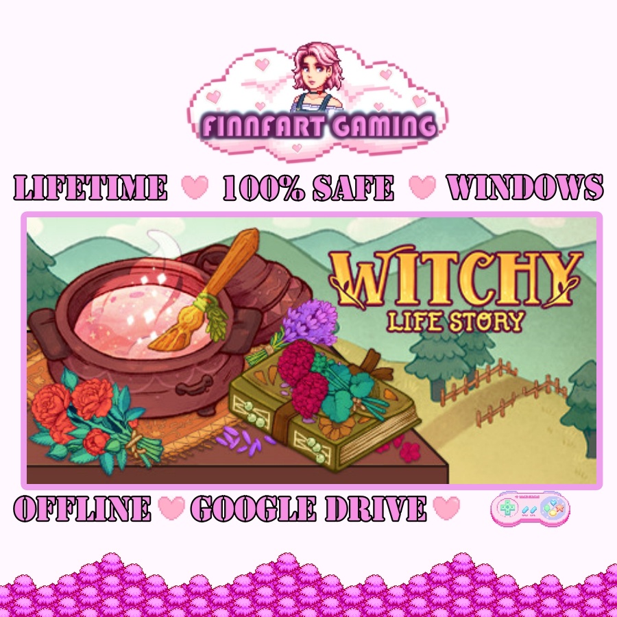 Witchy Life Story [Original PC Game] [Digital Download] | Shopee Malaysia