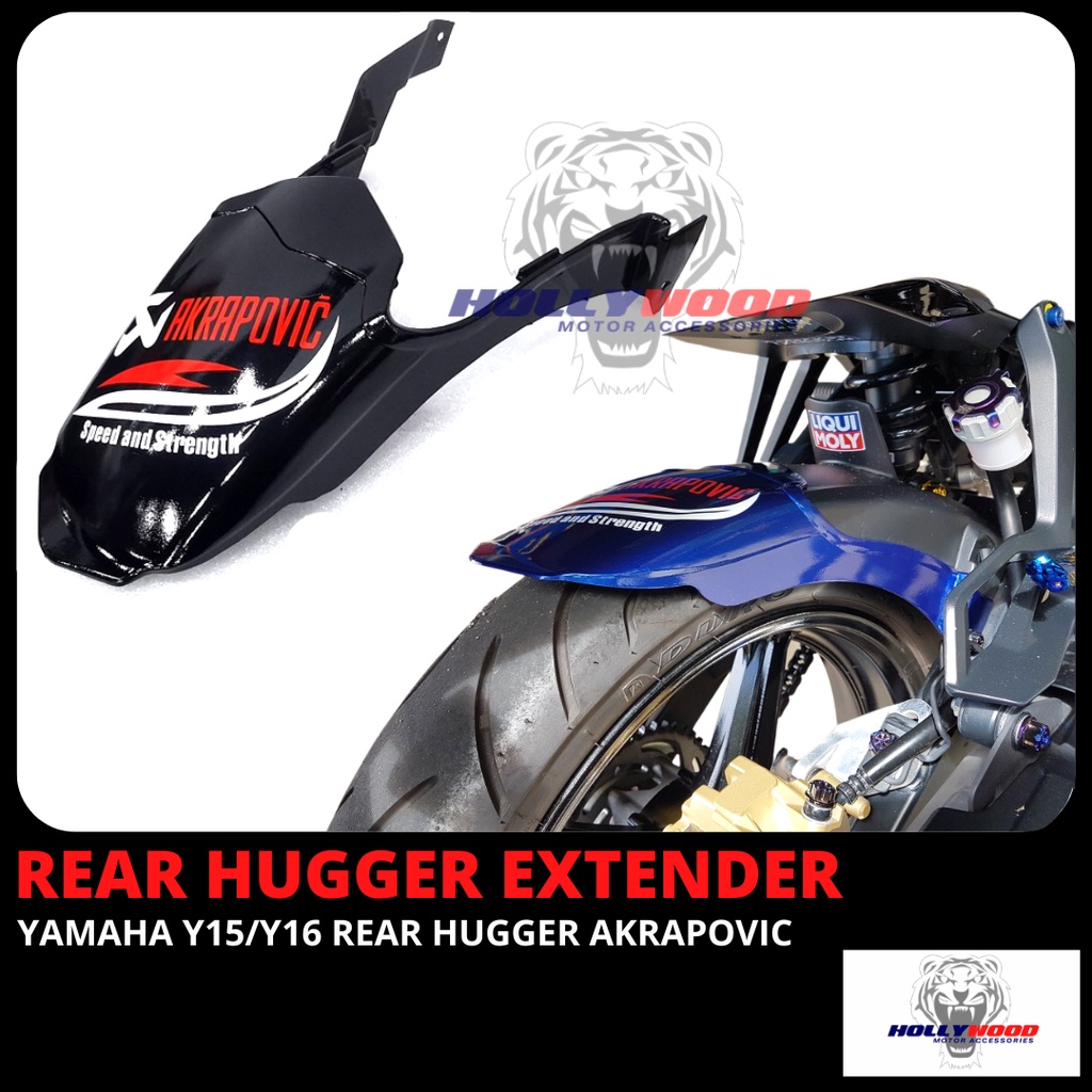 YAMAHA Y15 REAR HUGGER EXTENDER FENDER INNER Y16 / Y15ZR V1 V2 DESIGN ...