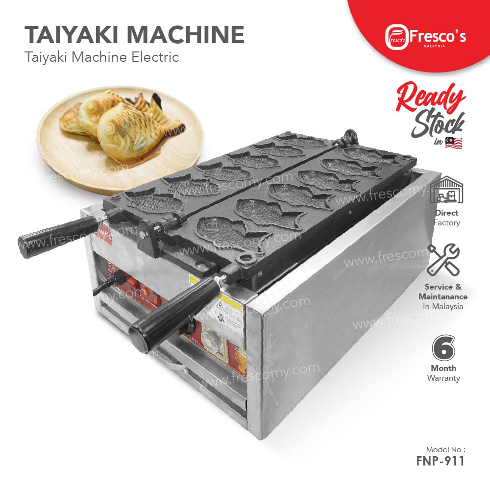 Taiyaki Fish Machine Electric Taiyaki Maker | Shopee Malaysia