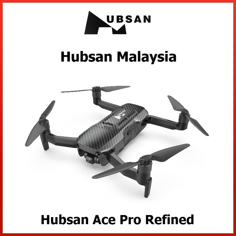 (Ready Stock) Hubsan Ace Pro Refined GPS 15KM FPV with 4K HDR 48MP 37 mins 4G Obstacles ...
