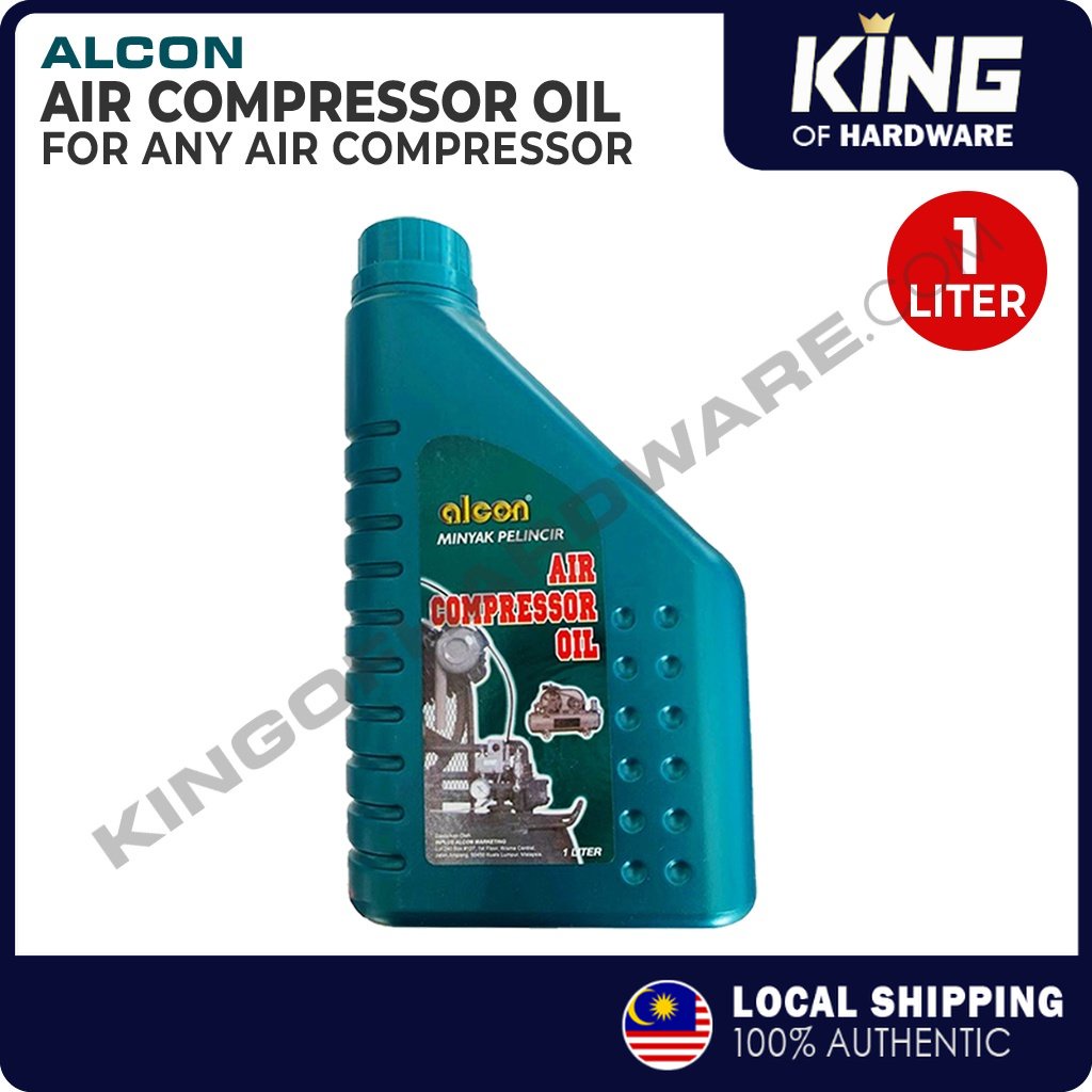 Alcon Air Compressor Oil 1 Liter | Lubricant Minyak Pelincir Mesin ...