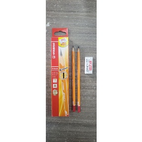 STABILO X-SHOCK TRIANGLE 2B PENCIL | Shopee Malaysia