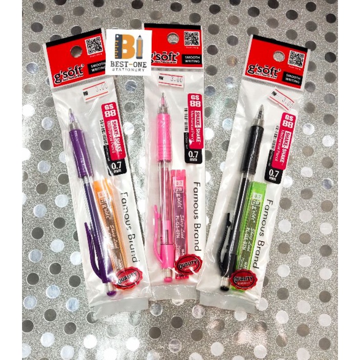 Gsoft Shake Mechanical Shaking Pencil + Lead (0.7mm) | Shopee Malaysia