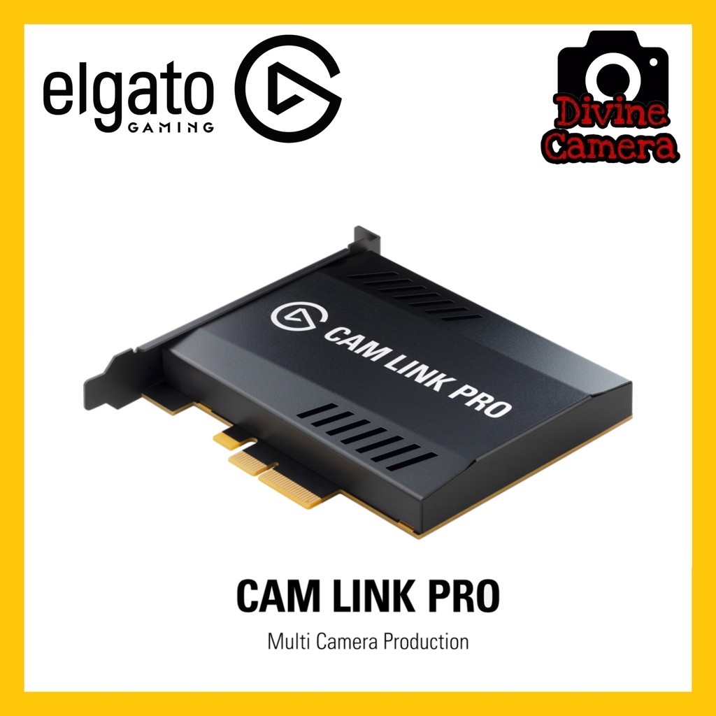 Corsair ELGATO CamLink PRO @ Up to 1080p60 / 4K30, PCIe camera capture ...