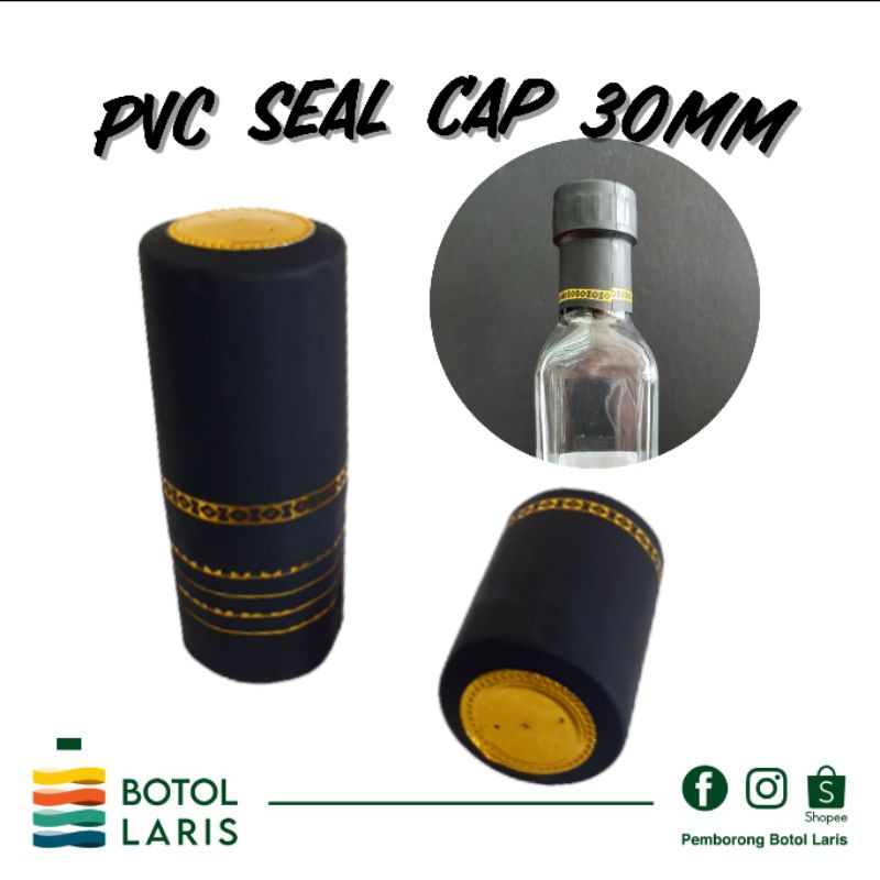 PVC SEAL 30mm - SESUAI UTK SEAL BOTOL KACA | Shopee Malaysia