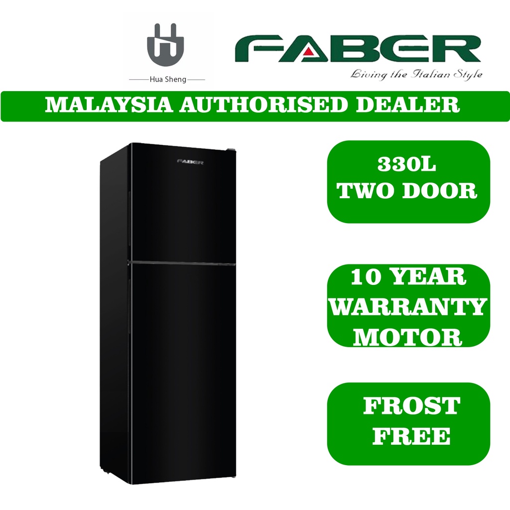 FABER FRIDGE LUSSO 332BK 330L (10 YEARS WARRANTY COMPRESSOR) | Shopee Malaysia