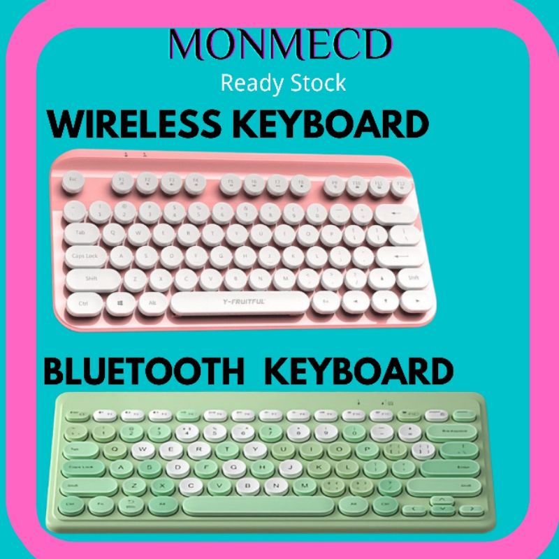 [Ready Stock] Y-FRUITFUL Y60 Wireless Keyboard | BOW Hangshi K380 ...