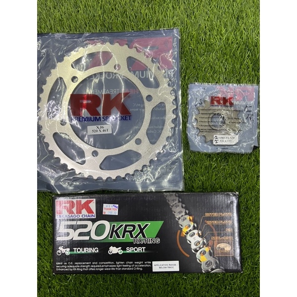 YAMAHA XJ6 RK Sprocket 520 X 14T 15T 16T FRONT SPROCKET YAMAHA XJ6 Rear Sprocket 42T 43T 44T 45T ...