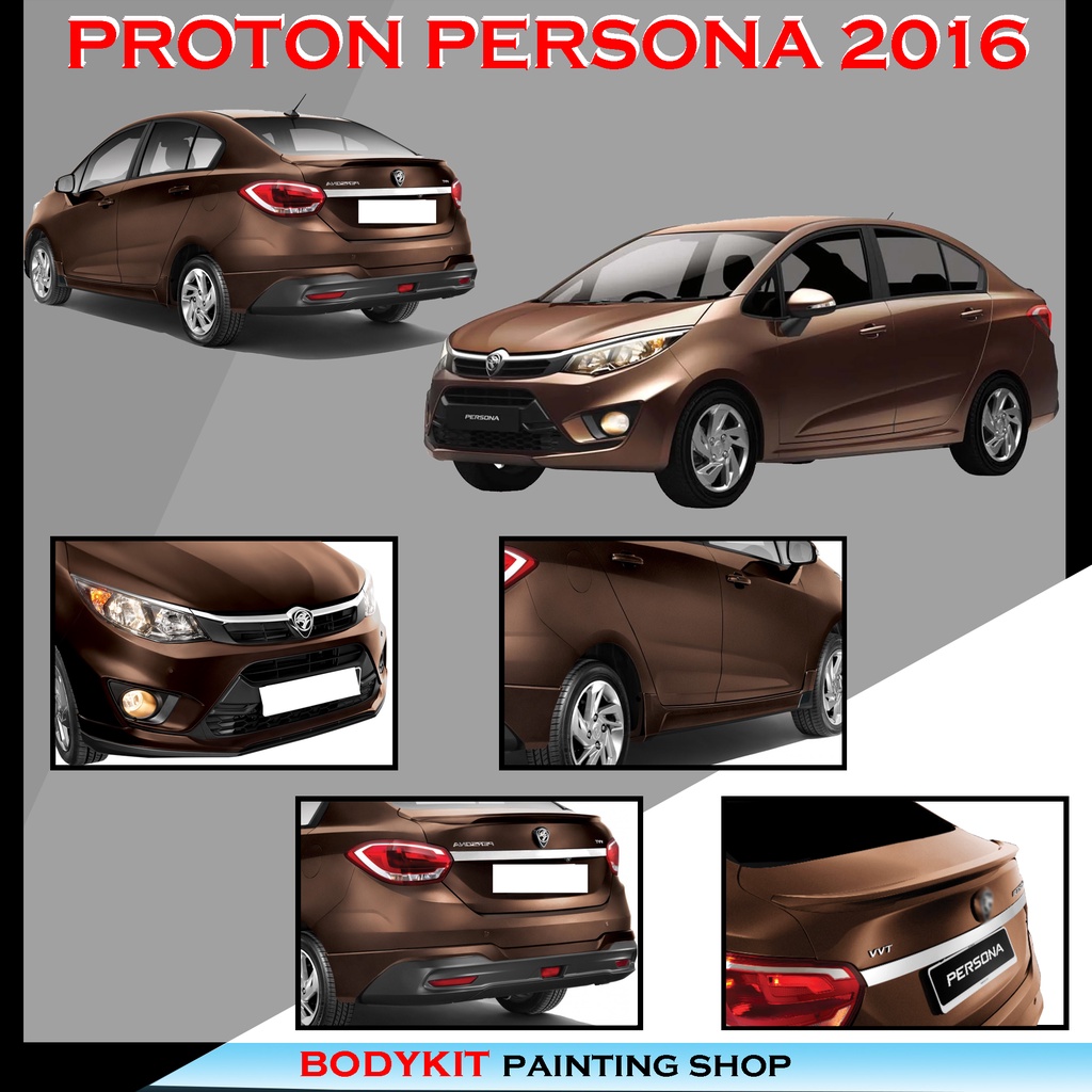 PROTON PERSONA 2016 SE STYLE FULLSET SKIRTING (FRONT SKIRT ,SIDE SKIRT ...