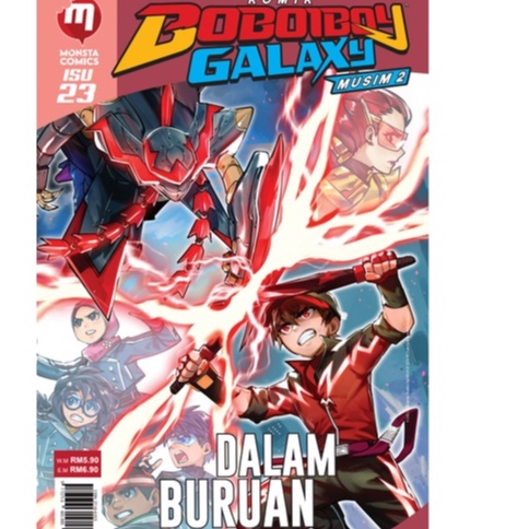 [QR BOOK STATION] Komik Boboiboy:Komik Boboiboy Musim 2 - Isu 23. READY ...