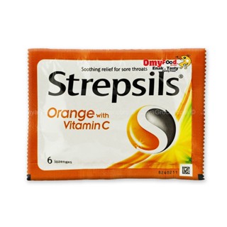 6 / 8 Lozenges Strepsils Candy [Chesty Cough/Soothing Honey&Lemon ...