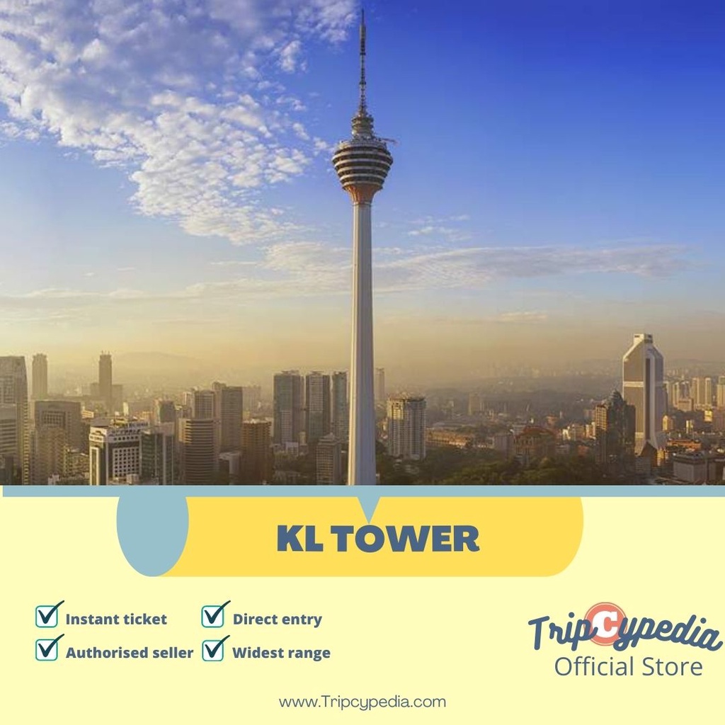 [PROMO] Kuala Lumpur Malaysian KL Tower Admission Ticket (Sky Deck+Sky Box/Observation Deck ...