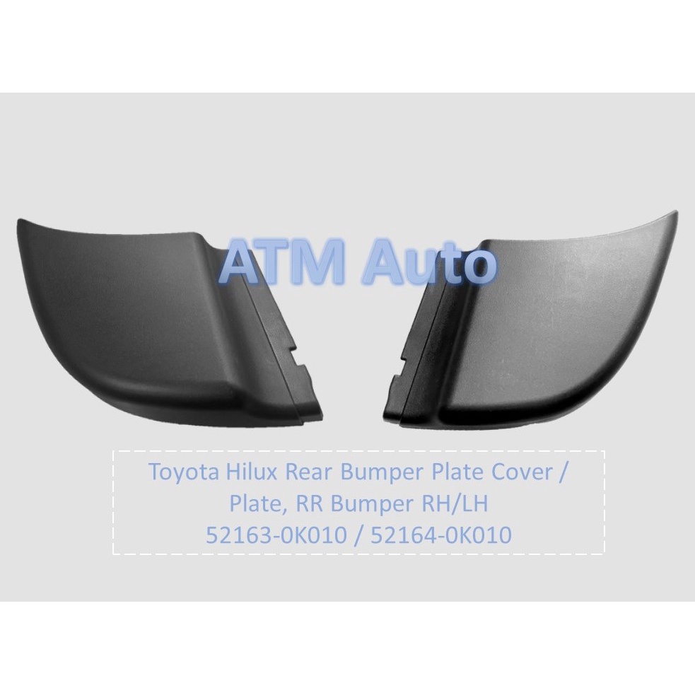Toyota Hilux Vigo KUN25/KUN26 Rear Bumper Plate Cover / Plate, RR ...