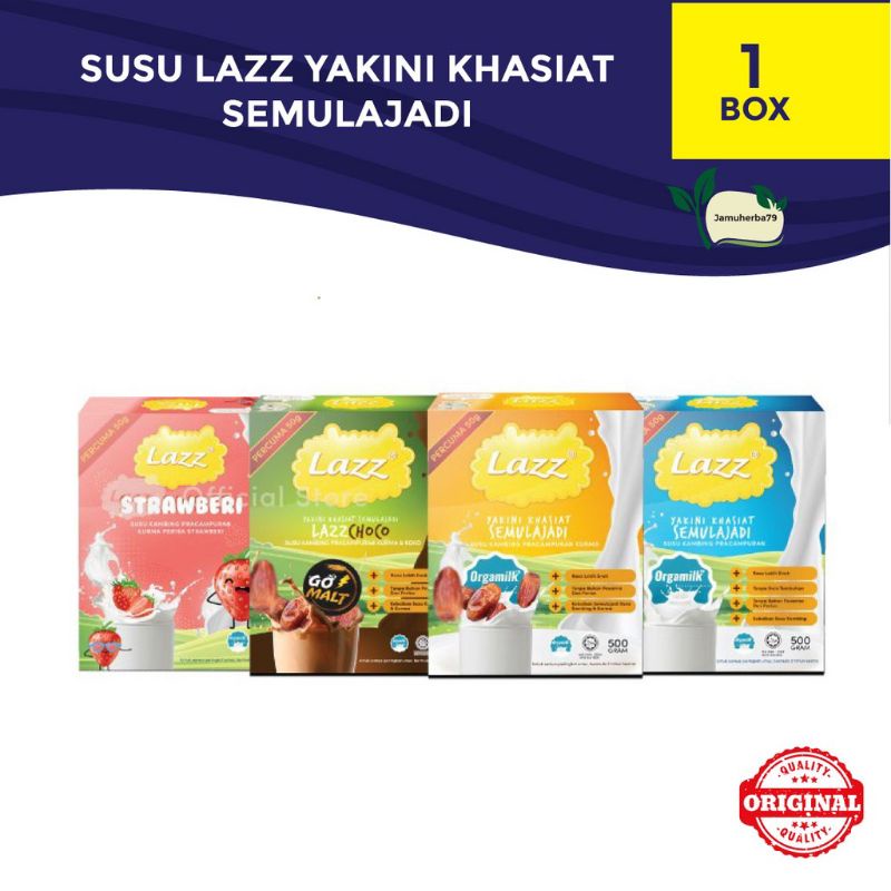 SUSU LAZZ KAMBING PELBAGAI PERISA - LOOSE 550G | Shopee Malaysia
