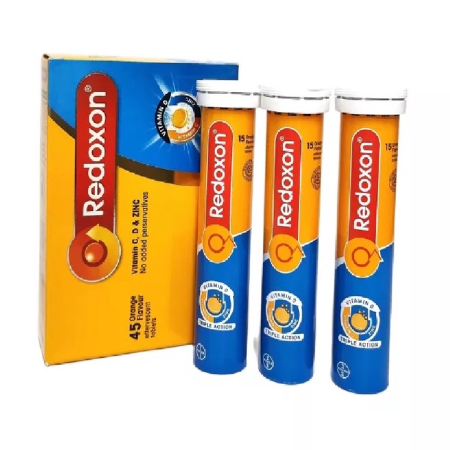 Redoxon Effervescent Triple Action C 1000mg + Zinc + Vitamin D 10's ...