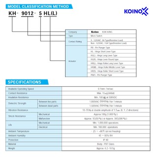KOINO KH-9012 ASSORTED TYPE MICRO SWITCH | Shopee Malaysia