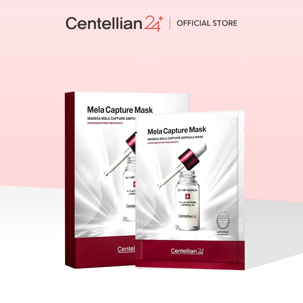 Centellian24 Madeca Mela Capture Ampoule Mask (25ml x 4ea) | Shopee Malaysia
