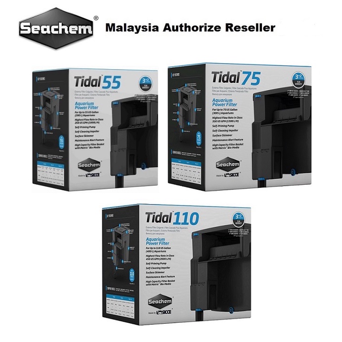 Seachem Tidal Power Filter (35 / 55 / 75 / 110) | Shopee Malaysia