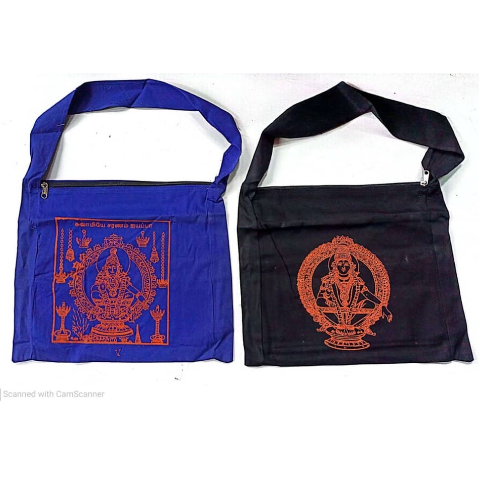 AYYAPAN IRUMUDI BAG - 4PC IN 1 (BLACK & BLUE) | Shopee Malaysia