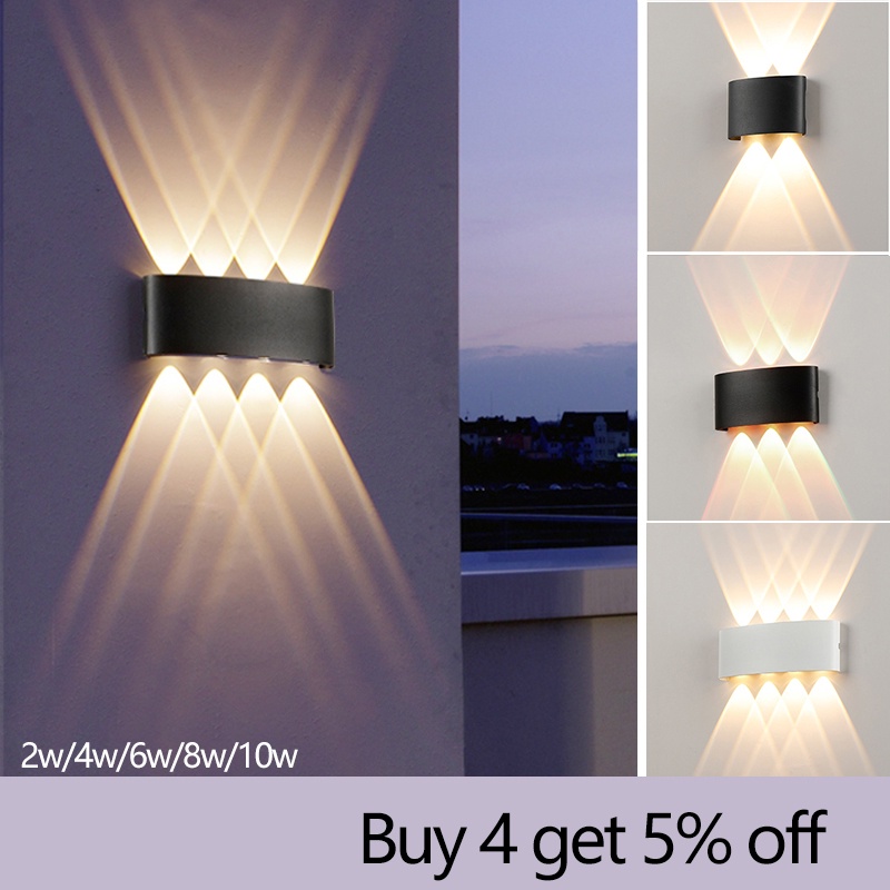 Modern Wall Lamp Bedroom Led Wall Light Indoor 2/4/6/8/10W Lampu ...
