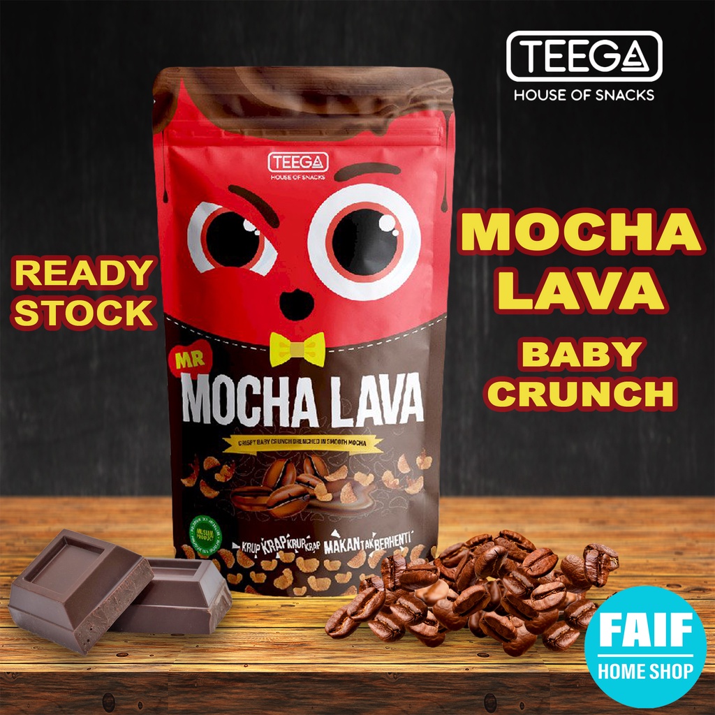 TEEGA MOCHA LAVA CRISPY BABY CRUNCH [READY STOCK] | Shopee Malaysia