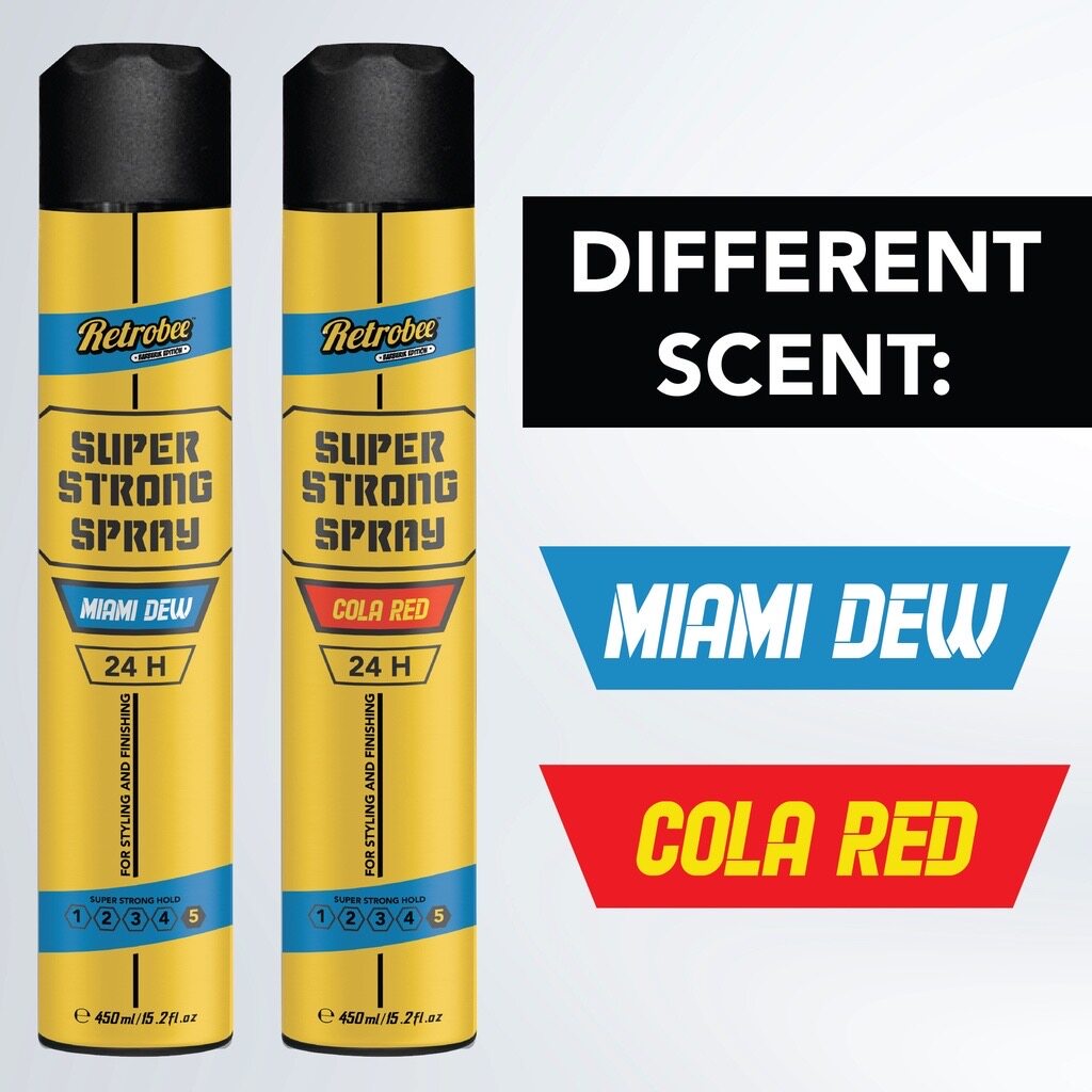 Retrobee Super Strong Spray for Styling and Finishing | Shopee Malaysia