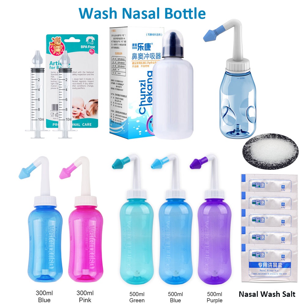 Waterpulse Nasal Wash Neti Pot Nose Sinus Wash Cleaner Allergic Sinus ...