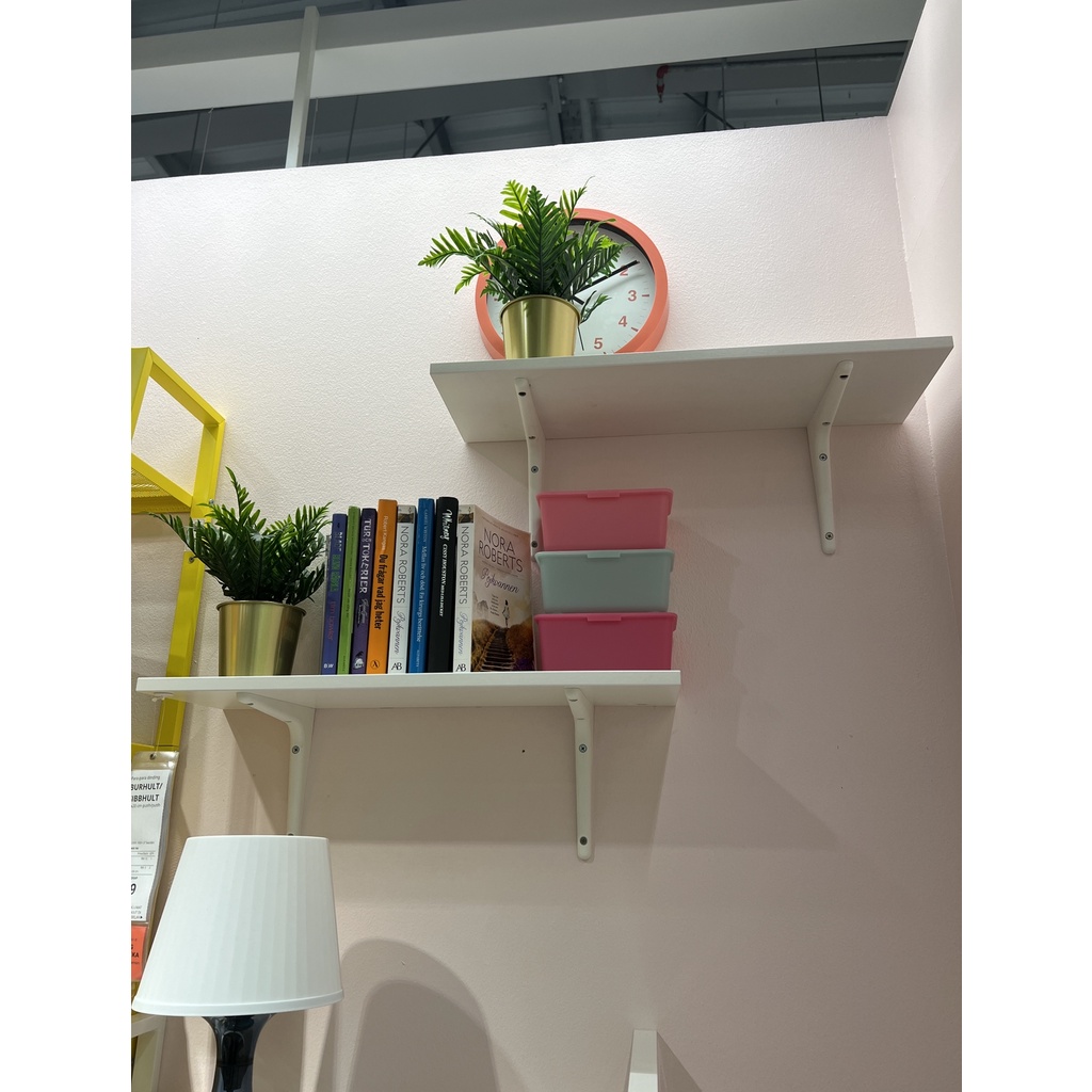 READY STOCK !! WALL SHELF WALL RACK 59X20CM DISPLAY SHELF | RAK DINDING ...