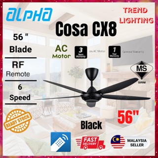 Alpha COSA Ceiling Fan (40Inch / 56Inch) 6-Speed Remote Control COSA ...