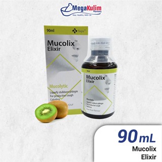 Mucolix Elixir Cold & Cough Relief 90mL | Shopee Malaysia
