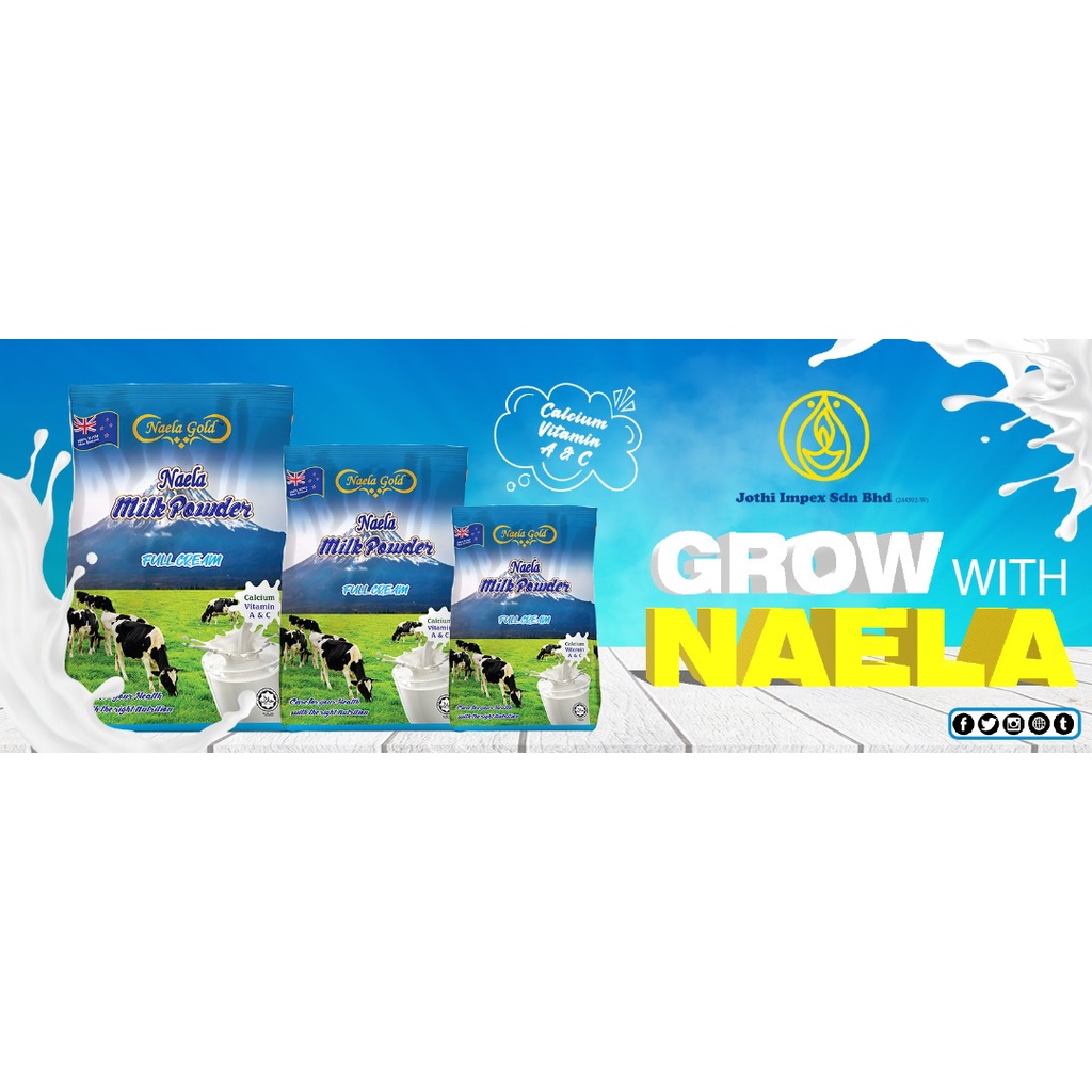 1KG Naela Gold Full Cream Milk Powder - Loose Packed | Shopee Malaysia