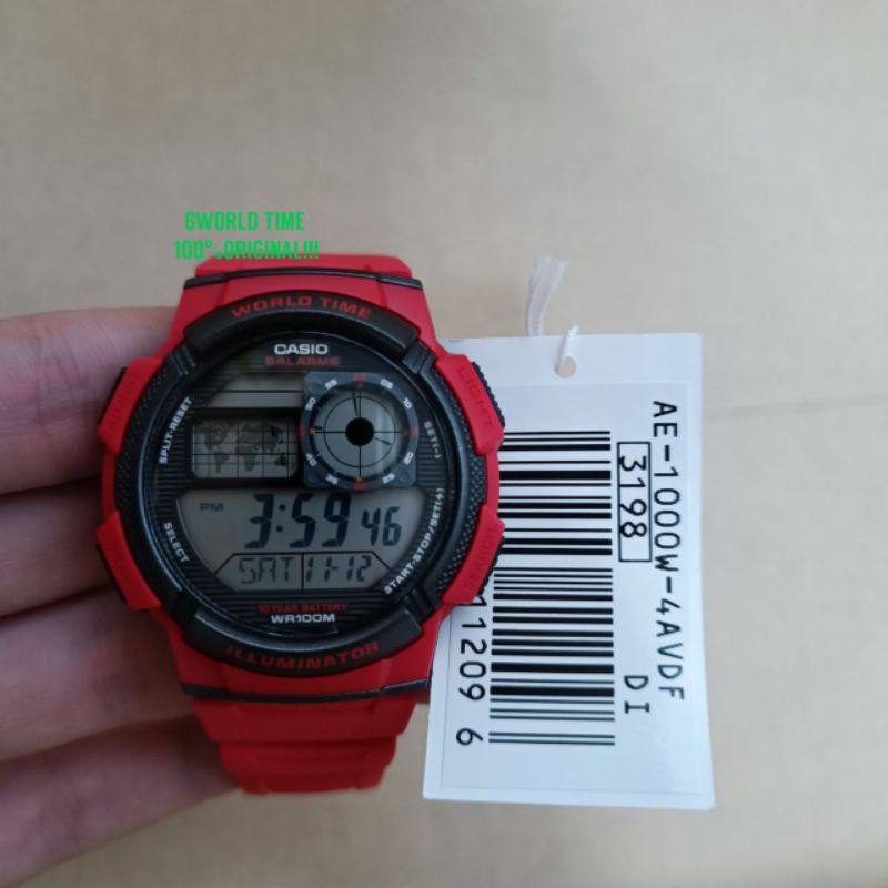 CASIO AE-1000W-4A/AE-1000W-4AVDF/AE-1000W/AE1000W | Shopee Malaysia