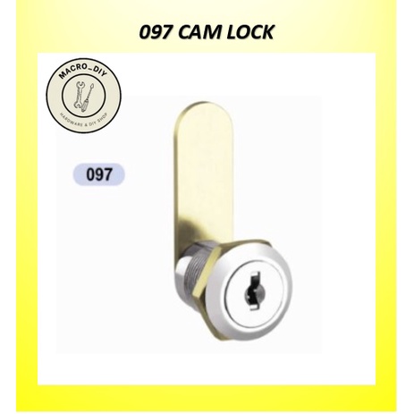 097 Cam Lock 20mm fire extinguisher cabinet lock & switchboard panel ...