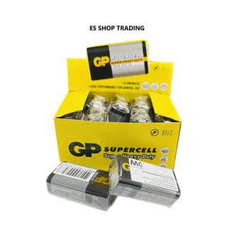 9V 10PC GP Supercell Super Heavy Duty REC Batteries 1604s 6F22 9V ...