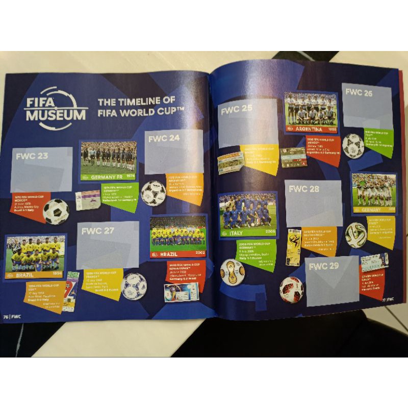 Panini World Cup Qatar 2022 sticker album book | Shopee Malaysia