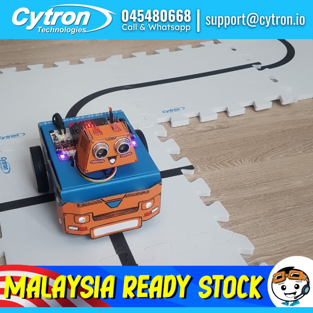 Reconfigurable Line Following Track For Mobile Robot Arduino Microbit