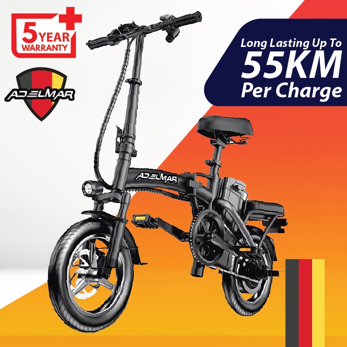 Electric bicycle Skuter elektrik Basikal elektrik dewasa scooter adult ...