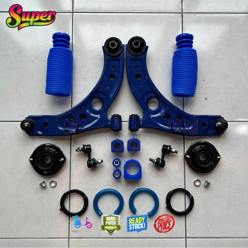 23 ITEM COMPLETE SET LOWER ARM/STABILIZER LINK/STEERING RACK BUSH ...