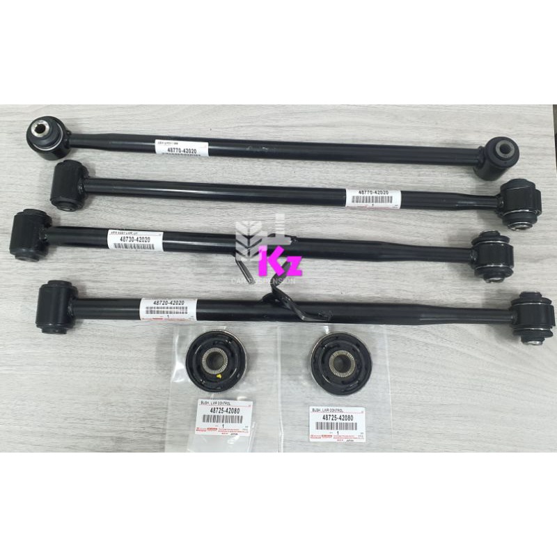 TOYOTA RAV4 ACA21 ZCA25 ZCA26 - 6 IN 1 SET - REAR UPPER ARM/SUSPENSION ...