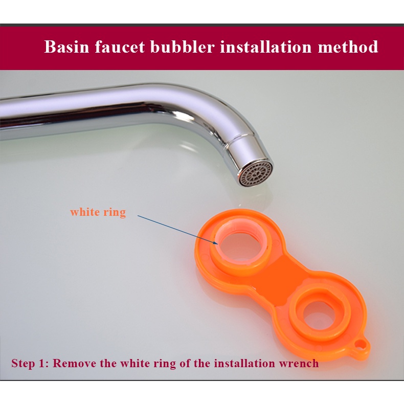 Faucet Bubbler Kitchen Tap Aerator Water Bubbler Head Faucet Spout ...
